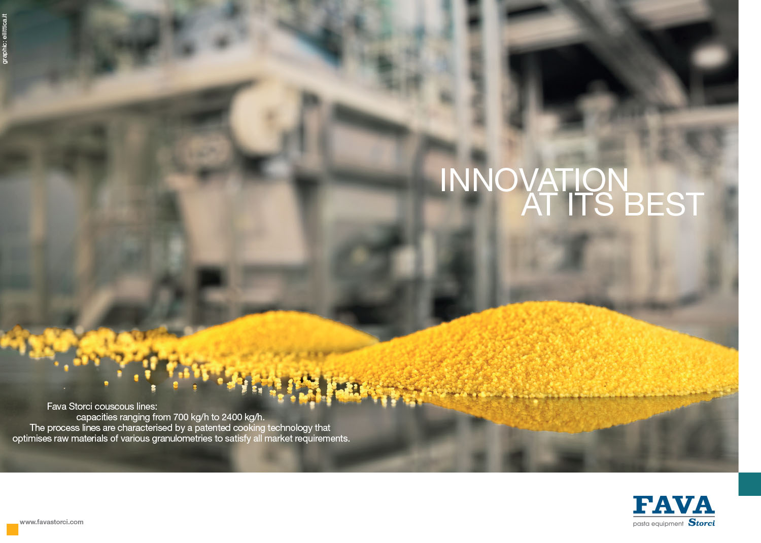 Fava Spa: Plants for pasta and couscous production from 1937 ...